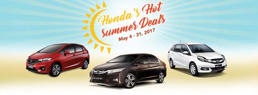 Honda Cars PH has Hot Summer Deals this month