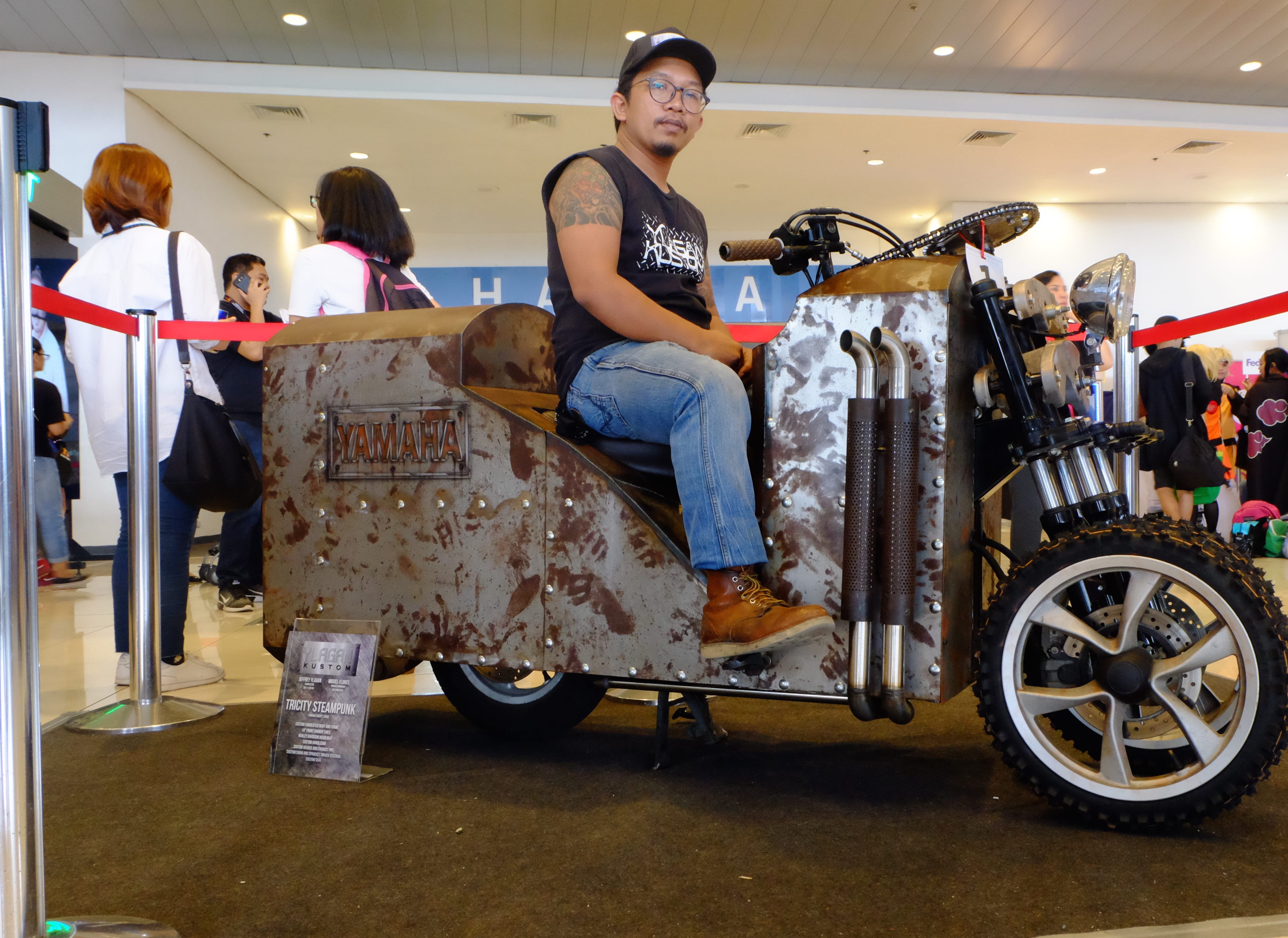 The Custom Bikes at History Con Philippines 2017