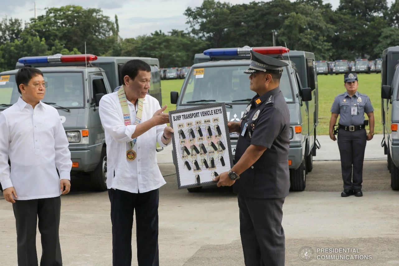 50 Contraband Luxury Vehicles Donated to PNP, AFP, LGU Santa Ana