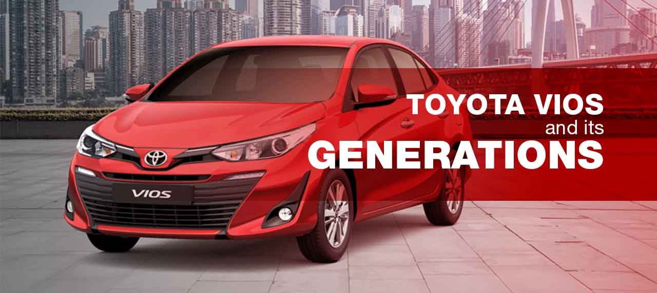 Infographic: Toyota Vios and Its Generations