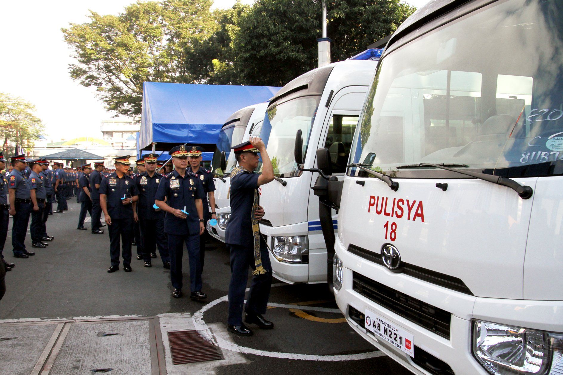 PNP Acquires 20 New Toyota Coasters to Boost Operational Capability and ...