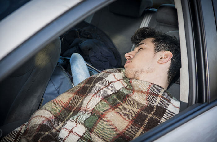 Man Gets Carnapped while Sleeping Inside His Vehicle