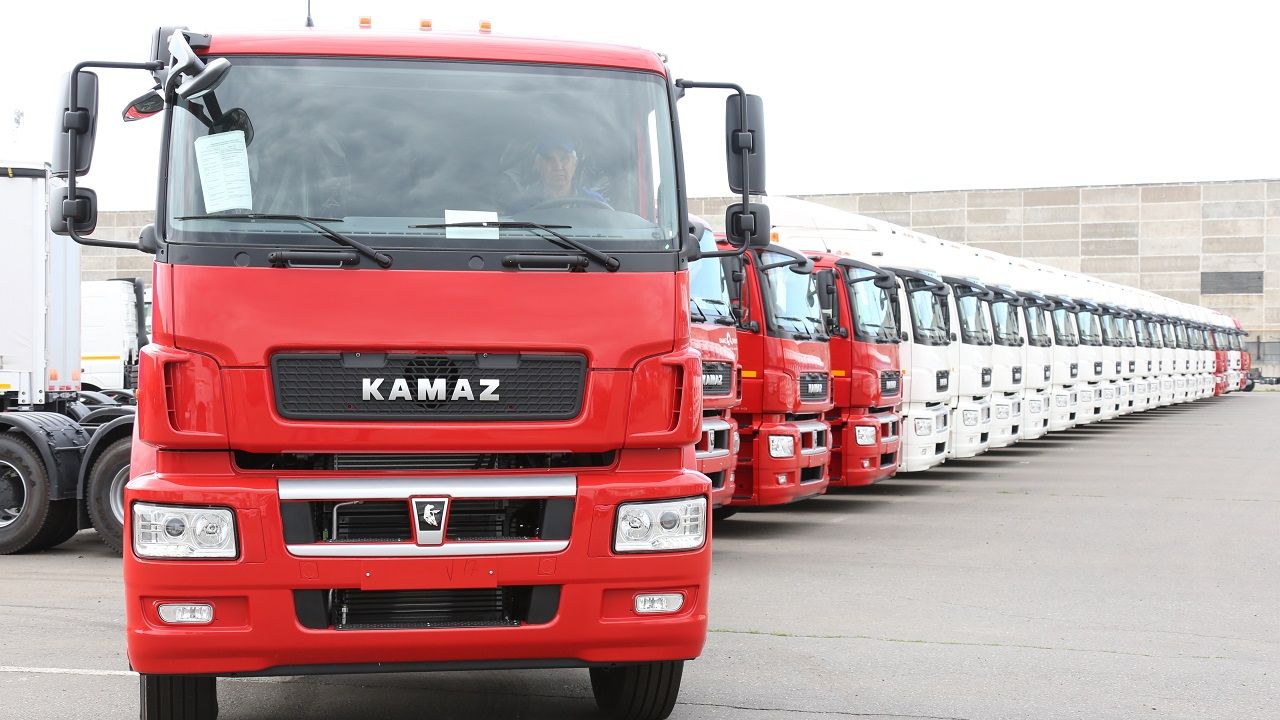 First Batch of Kamaz Trucks Shipped to PH