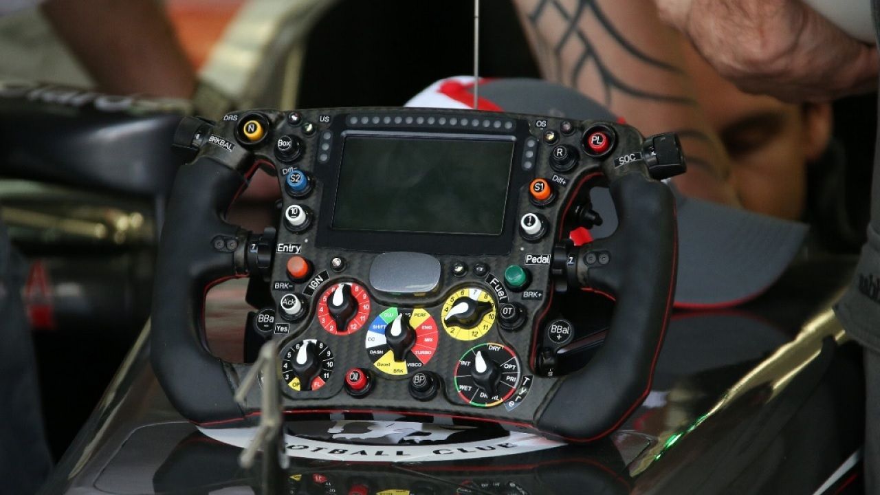 F1 Steering Wheel Explained--Here's How Every Button Works