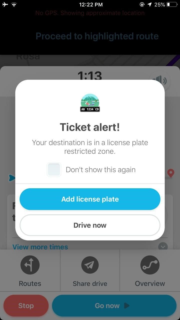 Beat Number Coding with Waze's New Feature