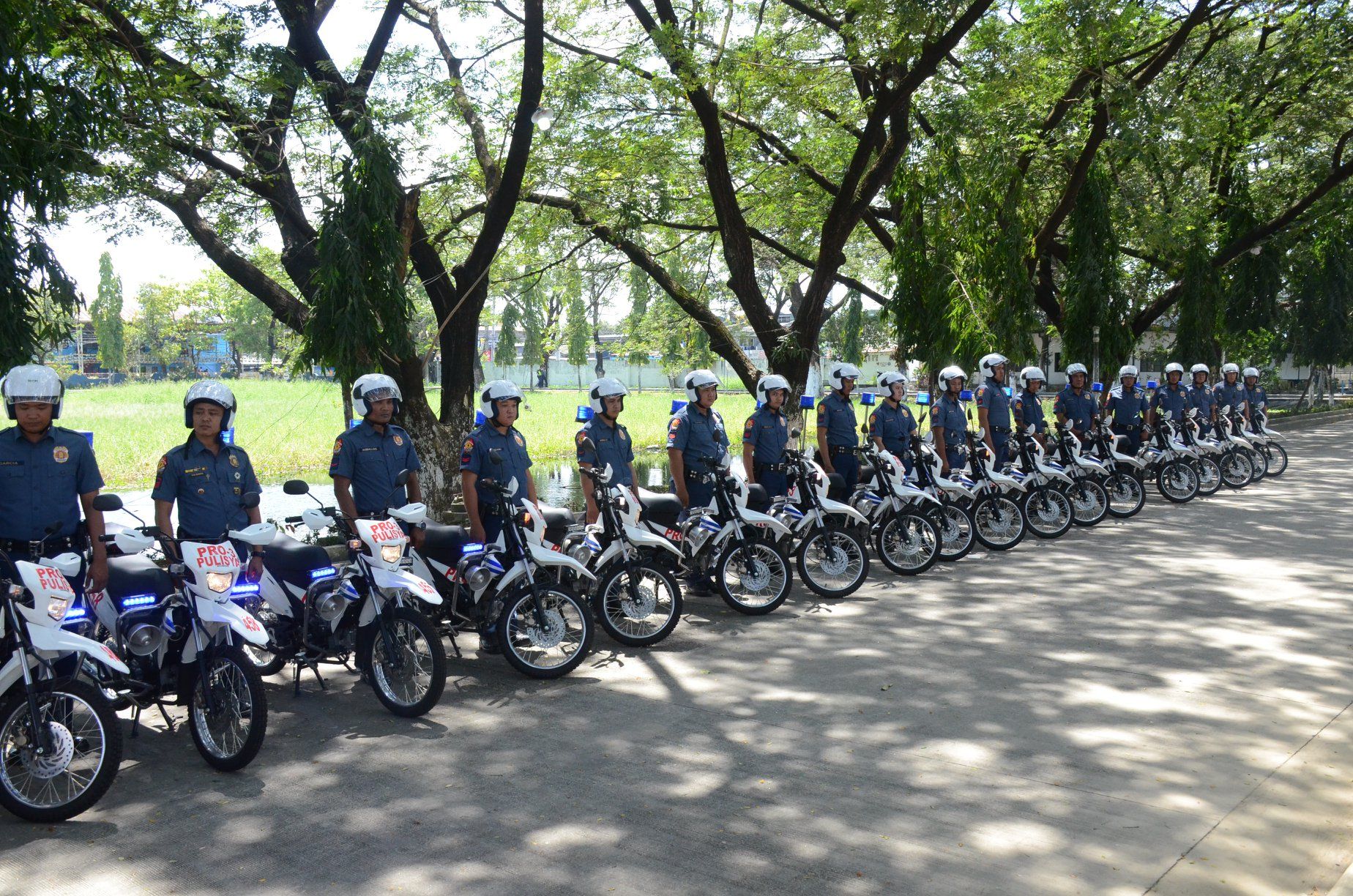 Central Luzon Police Gets New Motorcycles