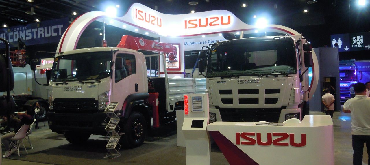 Isuzu PH Stamps Presence at 30th PhilConstruct Expo