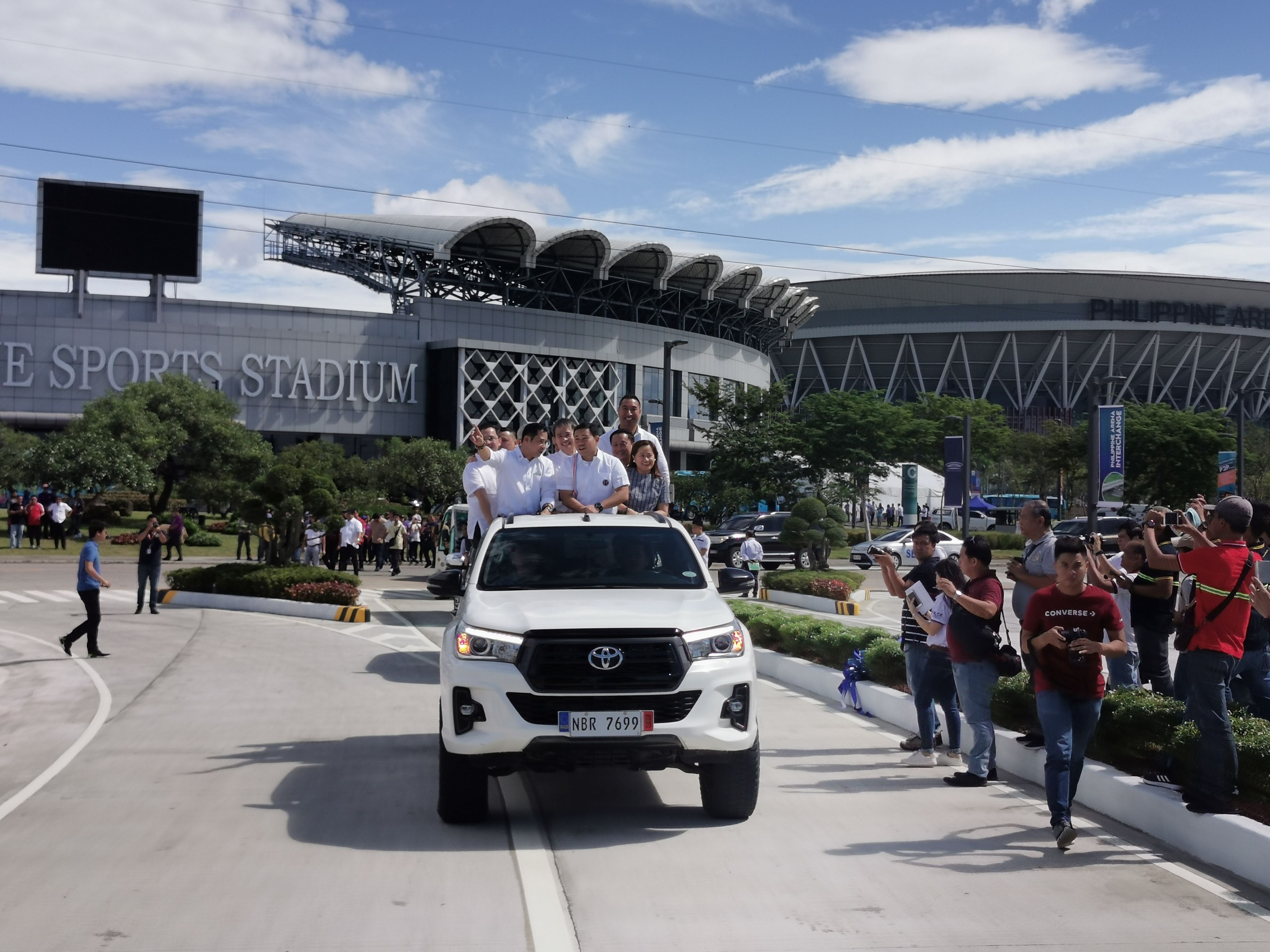 NLEX Philippine Arena Interchange now open