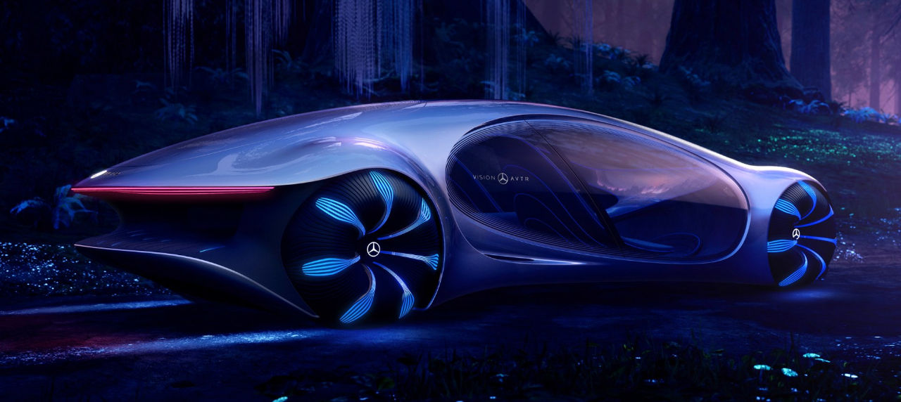 Mercedes Benz VISION AVTR Debuts at the CES 2020