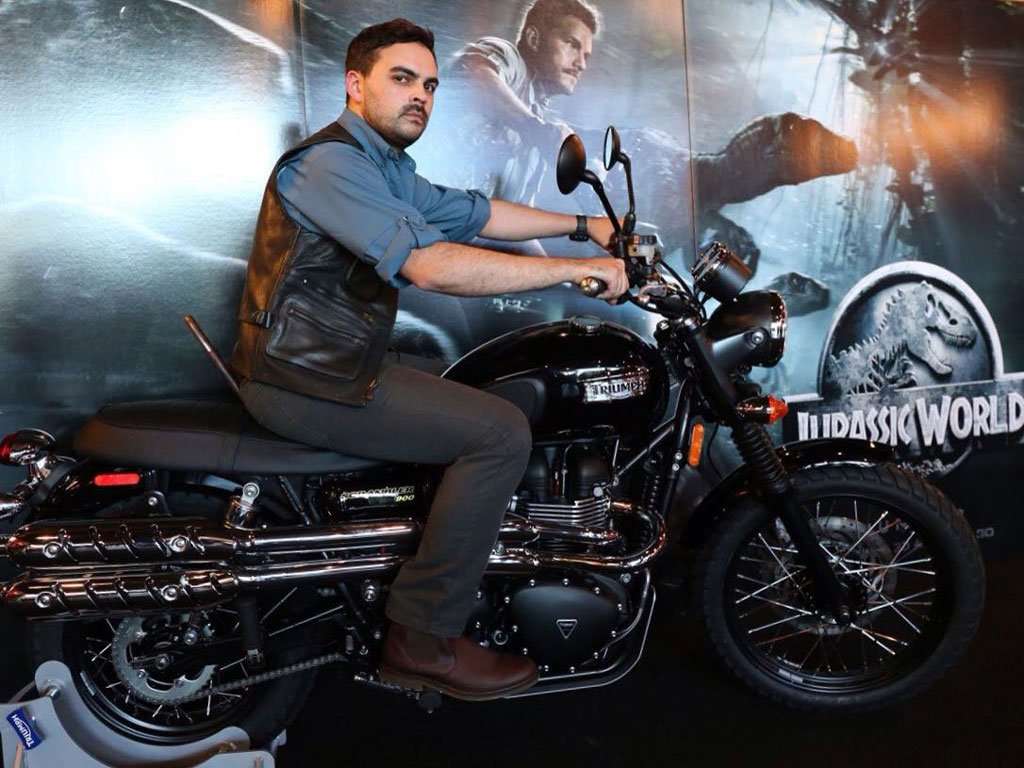 Triumph Scrambler Film Jurassic World Dilelang