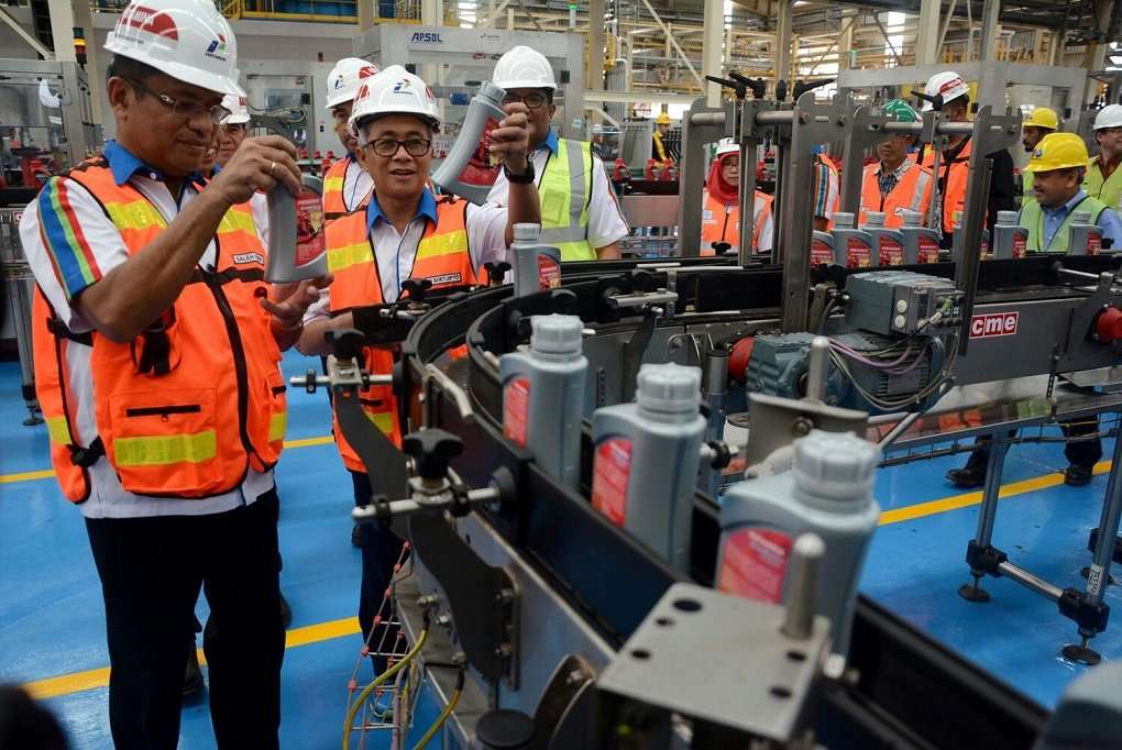 Pertamina Resmikan Pabrik Baru