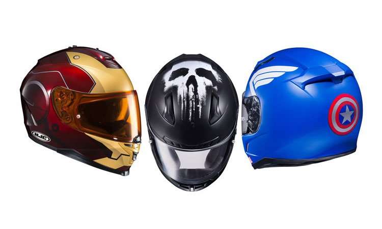 Helm HJC Keluarkan Helm Edisi Marvel