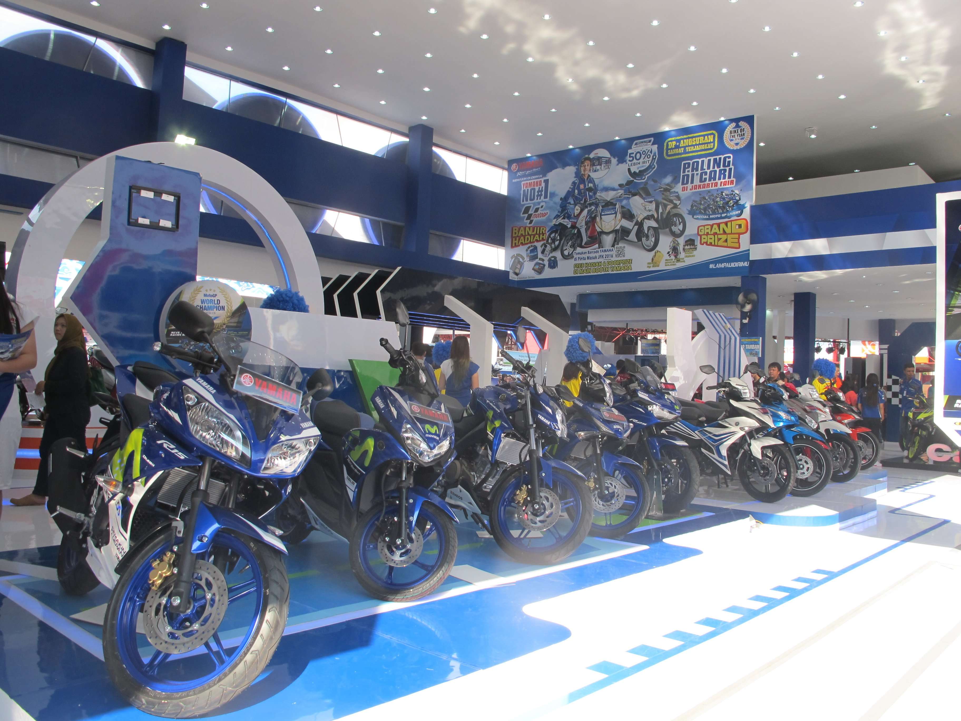 Yamaha Bagi-Bagi Segudang Hadiah Menarik di Jakarta Fair 2016
