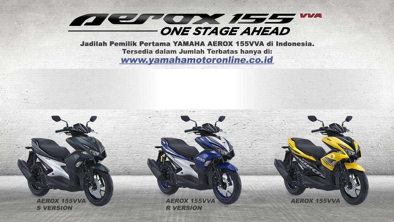Yamaha Aerox S Version Sold Out Dalam 15 Menit