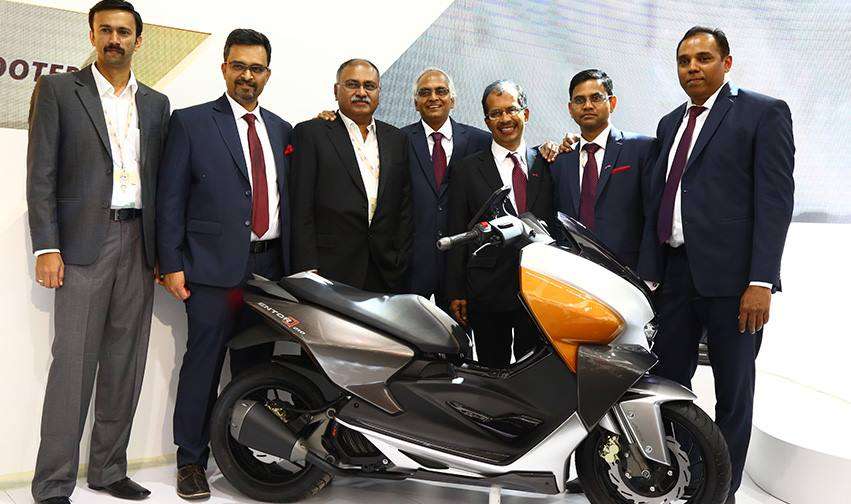 TVS EntorQ 210 Concept Dipersiapkan Sebagai Skuter Premium