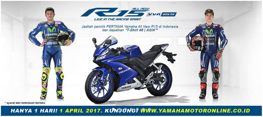 Dibanderol Rp 34,5 Juta, Ini Spesifikasi Lengkap Yamaha All New R15