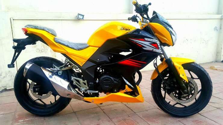 Begini Tampang Kawasaki Z250 "KW" Buatan Cina