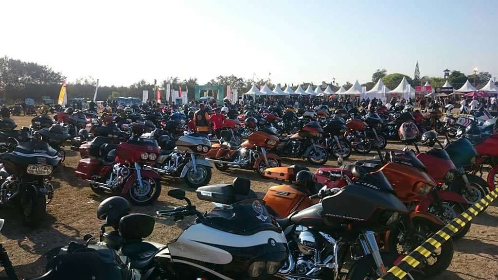 Bali Bike Fest 2018 Bikin Rekor Dunia Harley-Davidson Road Glide