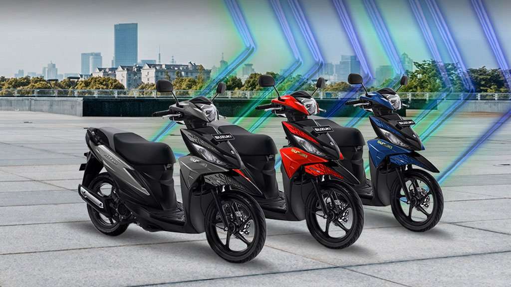 Suzuki Adress Playful Makin Centil dengan Warna Baru