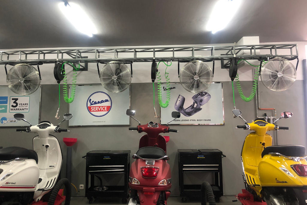 Servis Piaggio Vespa Bisa Manfaatkan Layanan Antar Jemput Gratis