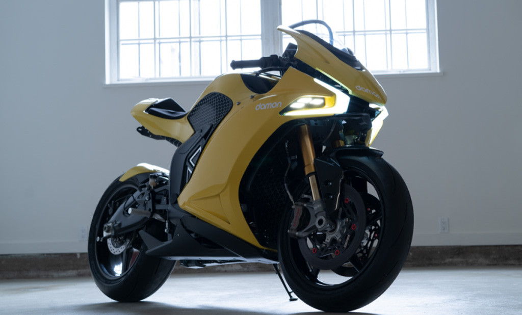 Hypersport Pro, Superbike Listrik Kolaborasi BlackBerry dan Damon Motorcycles
