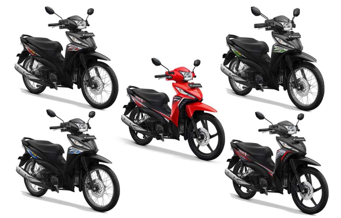 Honda Revo Series Punya Stripe dan Warna Baru, Harga Sama