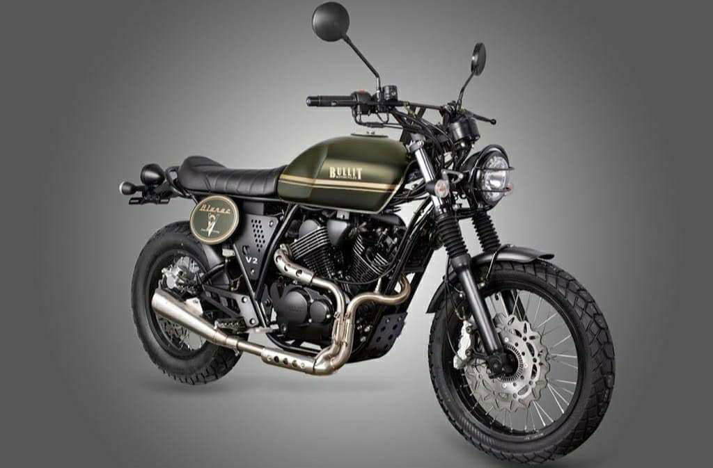Bullit Bluroc V2, Scrambler Kompak Bermesin V-Twin