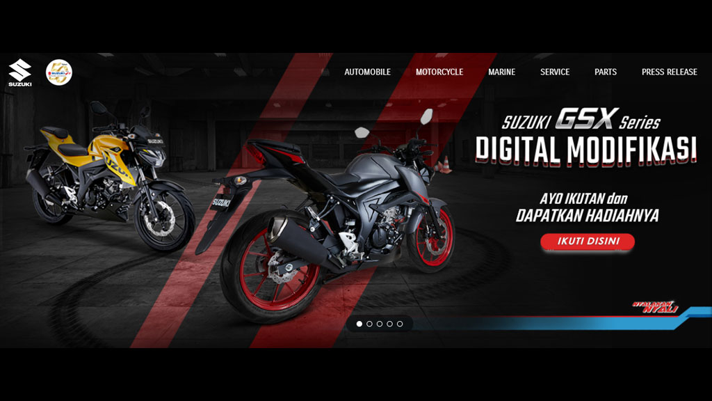 Joni Agung Jawara Suzuki GSX Series Digital Modifikasi Periode 2