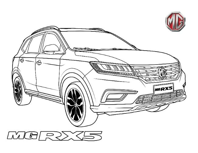 suv coloring book