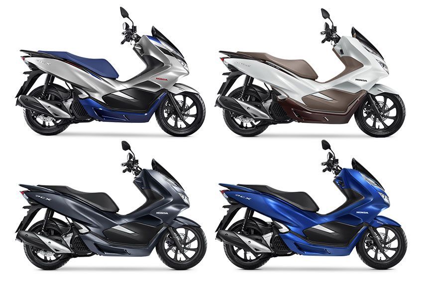 Honda PCX Versi Brasil, Beda Warna dan Pakai Ban Pirelli
