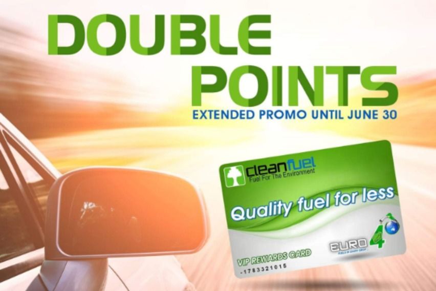 Cleanfuel continues Double Points promo this month