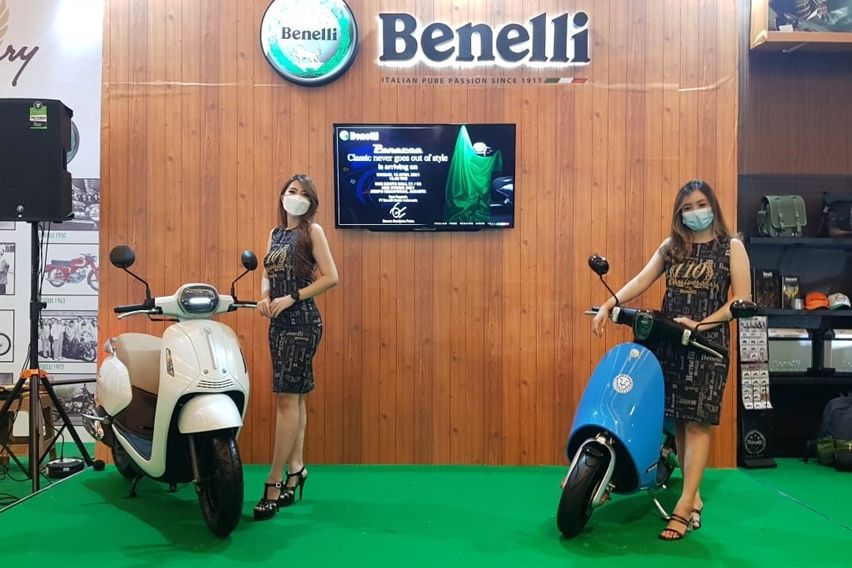 IIMS Hybrid 2021: Benelli Indonesia Luncurkan Dua Skutik Baru