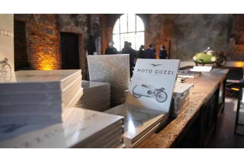 Moto Guzzi centenary book features famous devotees of brand