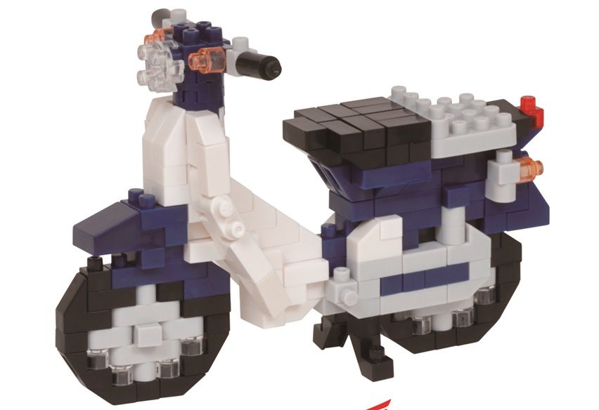 Honda Super Cub Karya Nanoblock Ini Berlisensi Resmi
