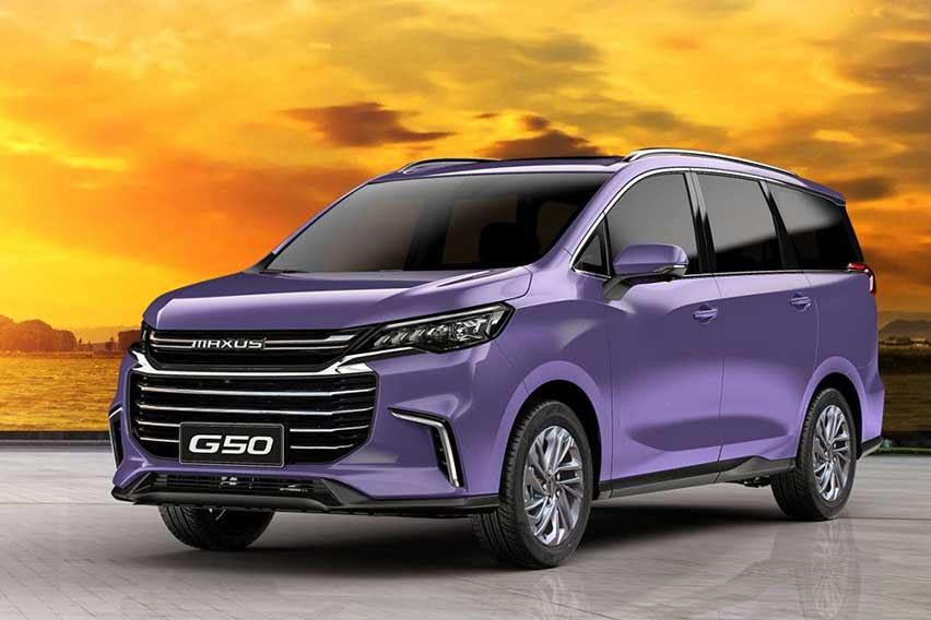 Brushing through the palette of the Maxus G50 MPV