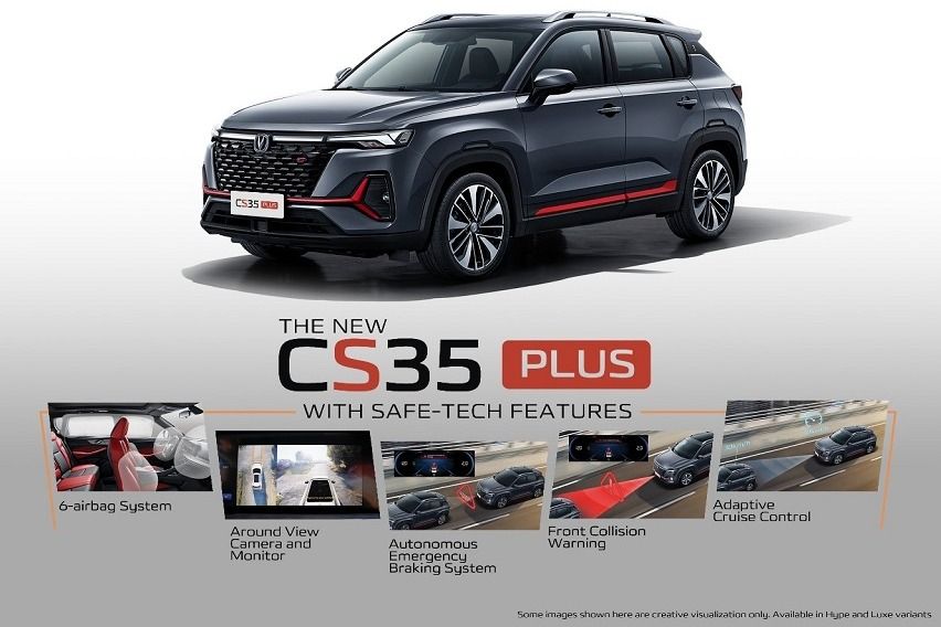 Spec-checking the high-tech Changan CS35 Plus | Zigwheels