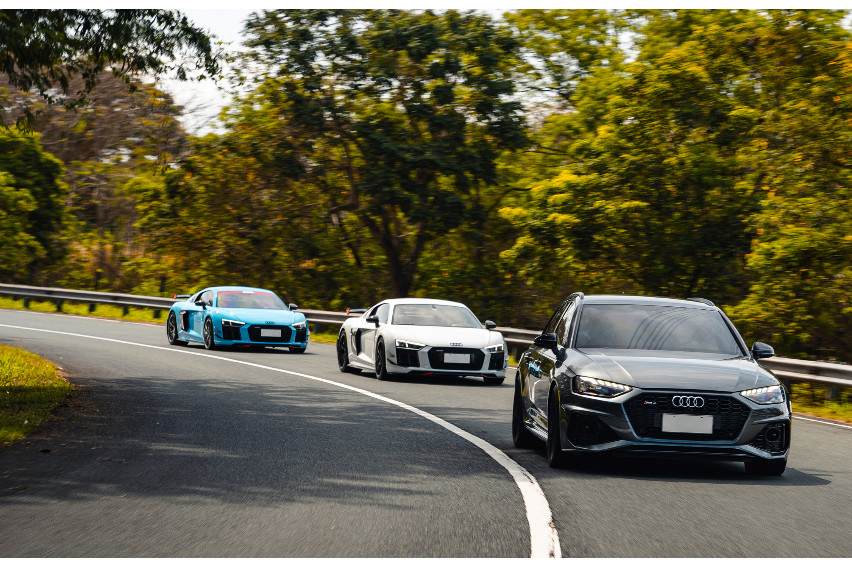 1st Audi Sport Drive sees largest collection of Nürburgring-tested cars ...