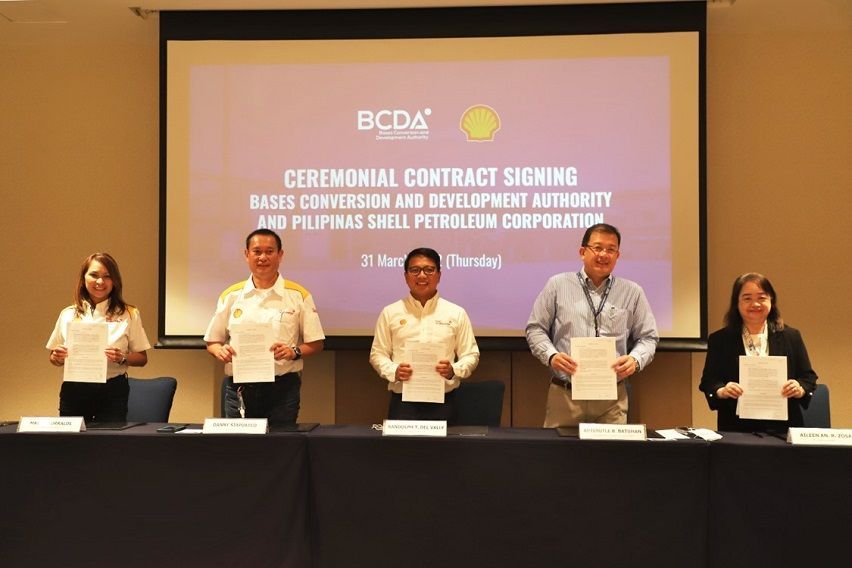 Shell PH, BCDA renew partnership on C5 Road station usage