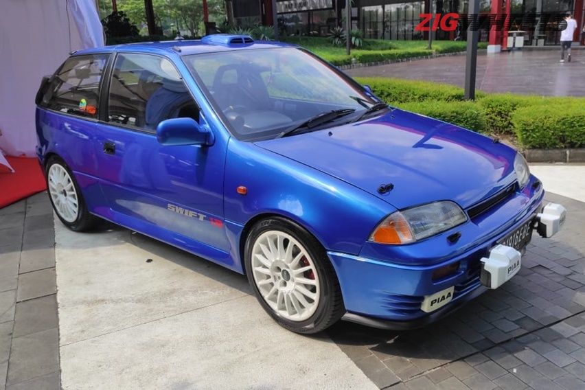 Kakeknya Suzuki Swift Ini Tampil Maskulin ala Rally 1990-an
