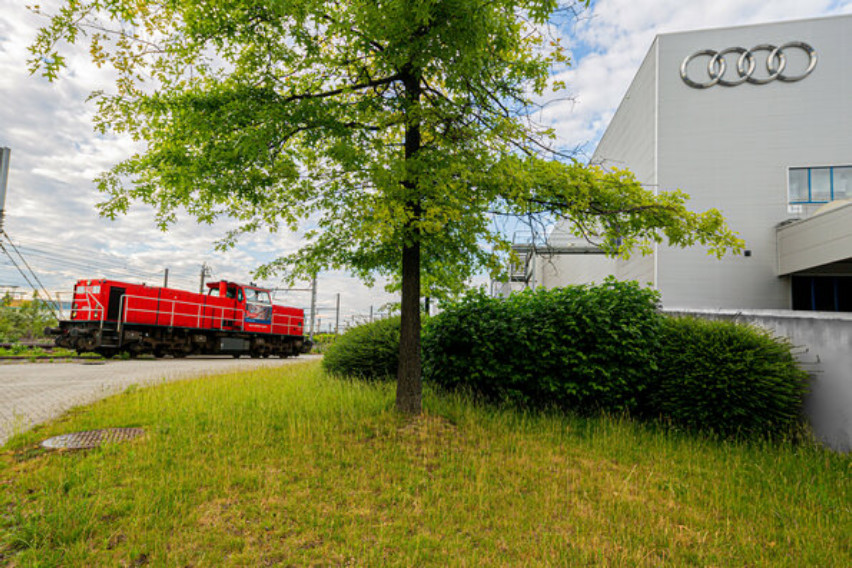 Audi begins delivery of battery modules by train instead of trucks