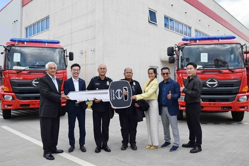 Hino PH adds 15 units to BFP fleet with latest firetruck delivery