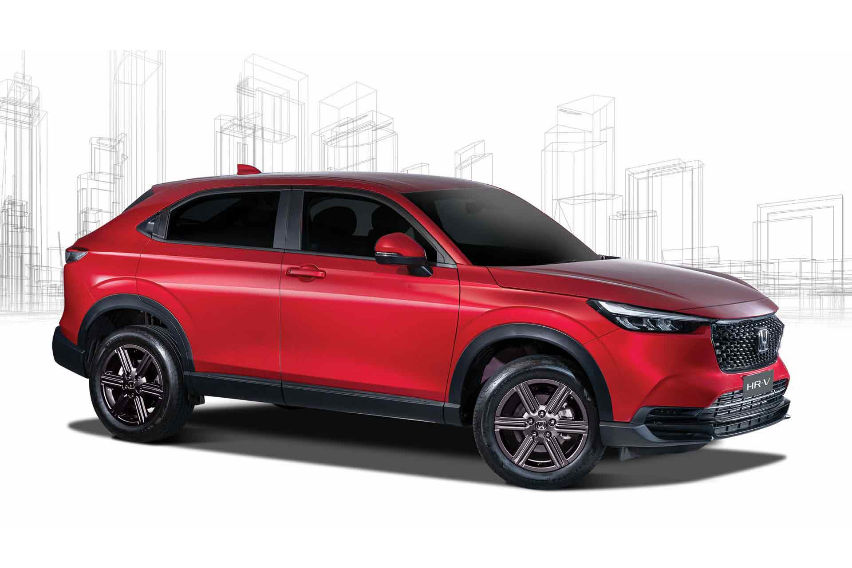The two variants of the Honda HR-V