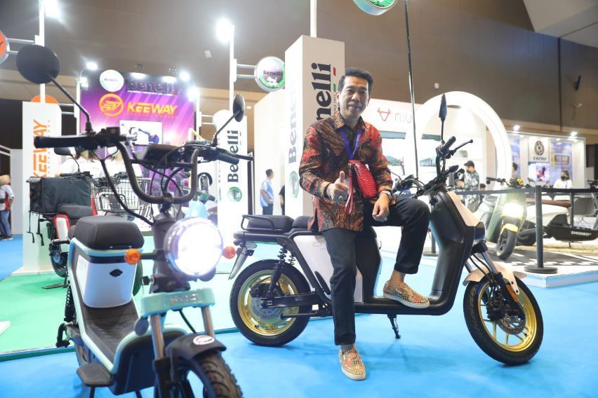 Keeway Pajang 2 Skutik Listrik di PEVS 2022, Ini Speknya