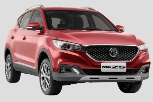 Here are the 2 variants of the updated MG ZS