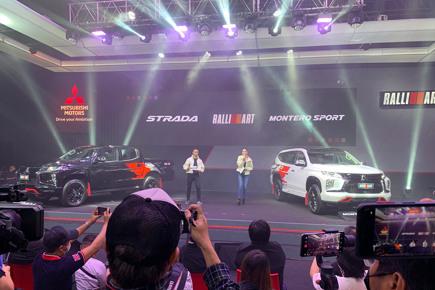 8th PIMS: MMPC showcases Ralliart Strada, Montero Sport