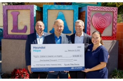 Hyundai, CHLA announce child passenger and pedestrian safety programs