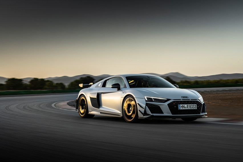 Audi's 611hp R8 Coupé V10 GT RWD breaks cover