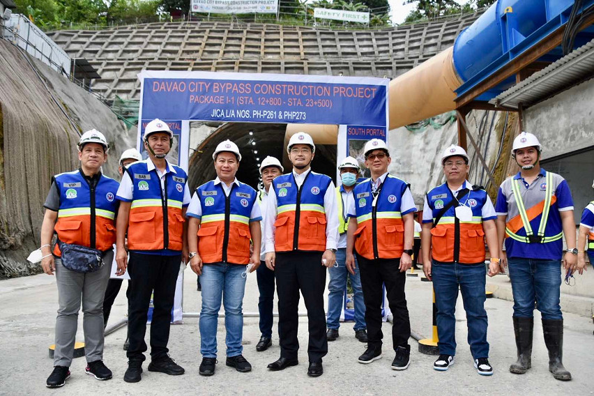 Davao City Bypass Road Construction Project’s tunnel section to become PH’s longest road ...