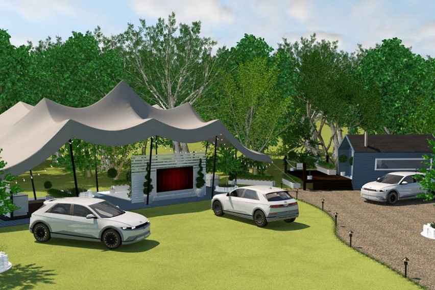 Hyundai’s ‘car-powered’ pop-up hotel to open in England