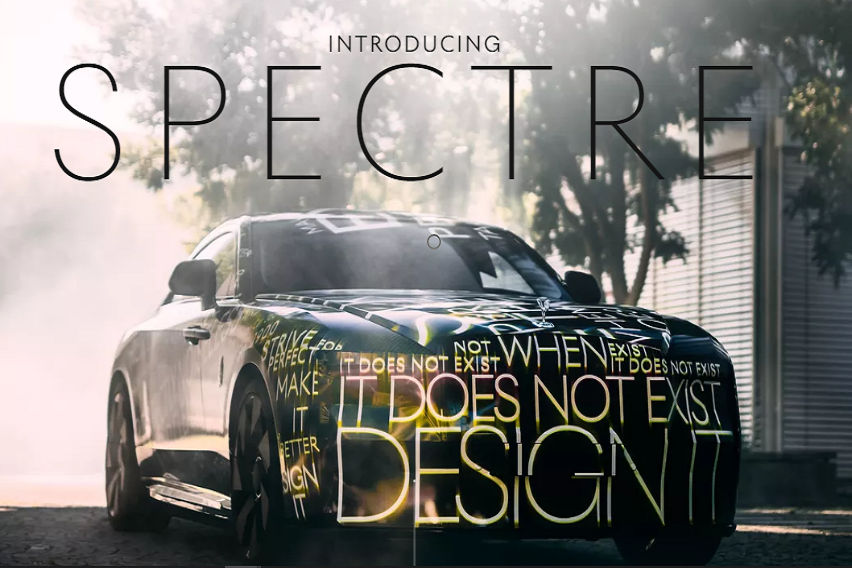 Rolls-Royce reveals history behind name of upcoming Spectre